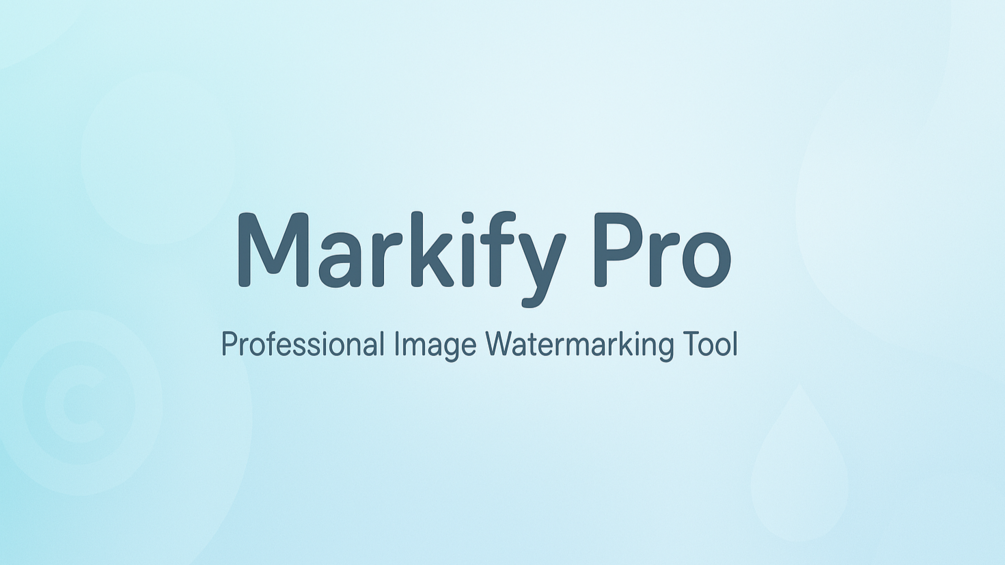 Markify Pro (Watermark Tool)