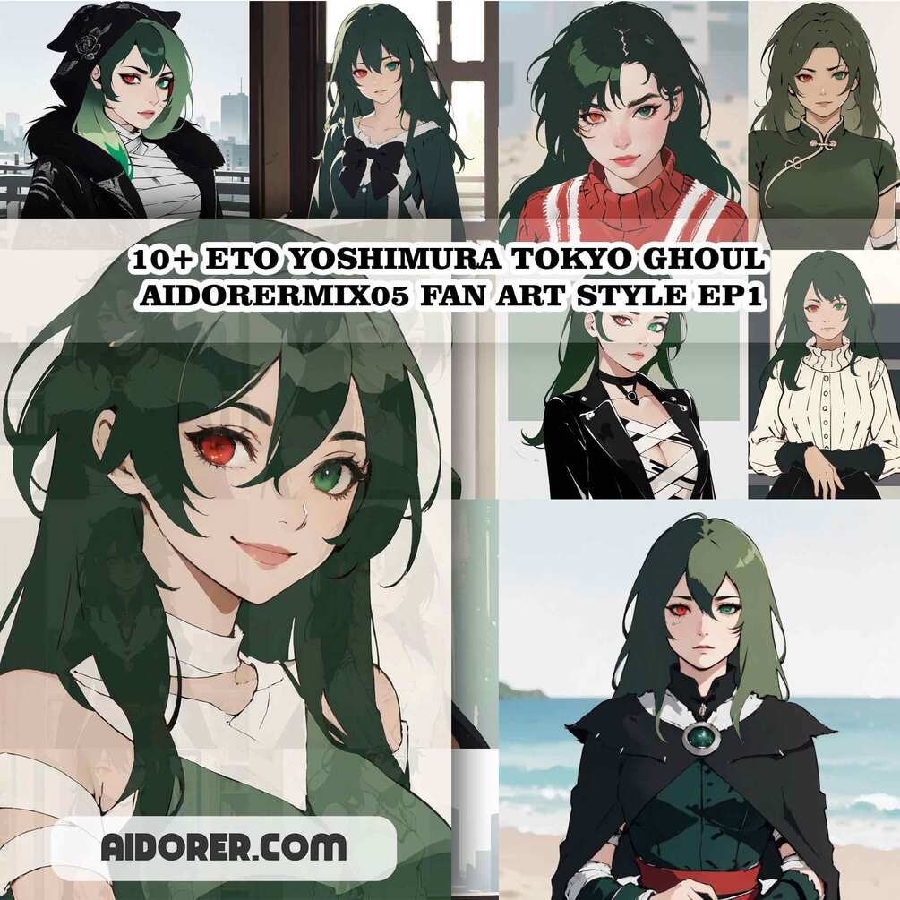 10+ ETO YOSHIMURA TOKYO GHOUL AIDORERMIX05 FAN ART STYLE EP1