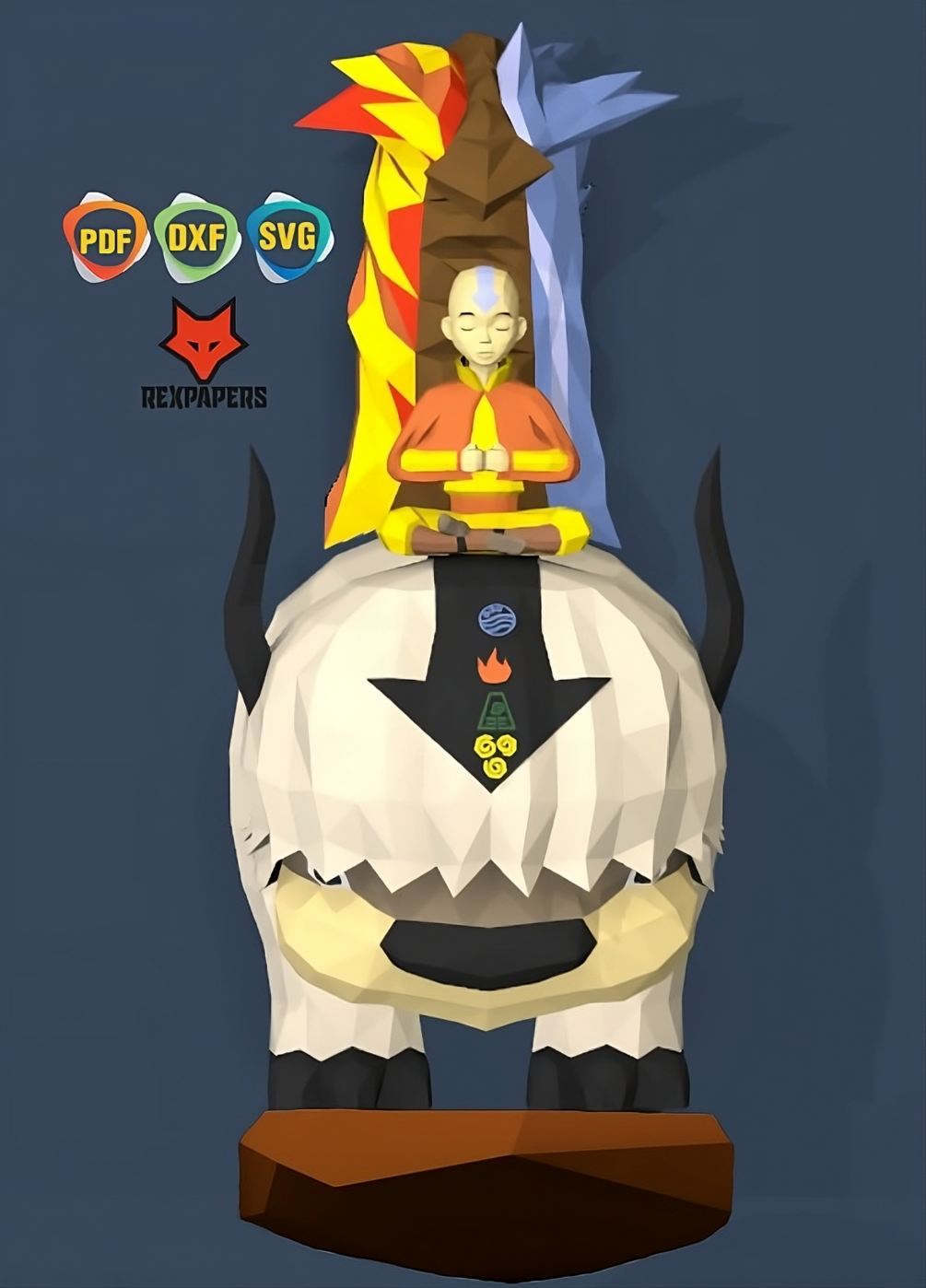 AANG Y APA PAPERCRAFT