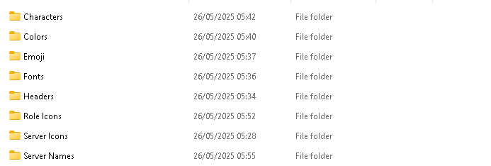 Hype's Server Making Asset Pack V2 - Includes: Characters, Colors ...