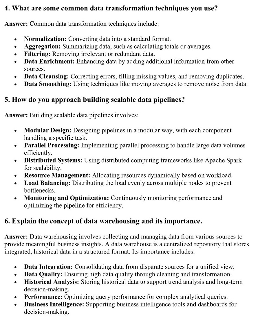 6 PDFs containing ALL Types of Most Asked Interview Q&A (Scenario-Based, Technical-Based ...