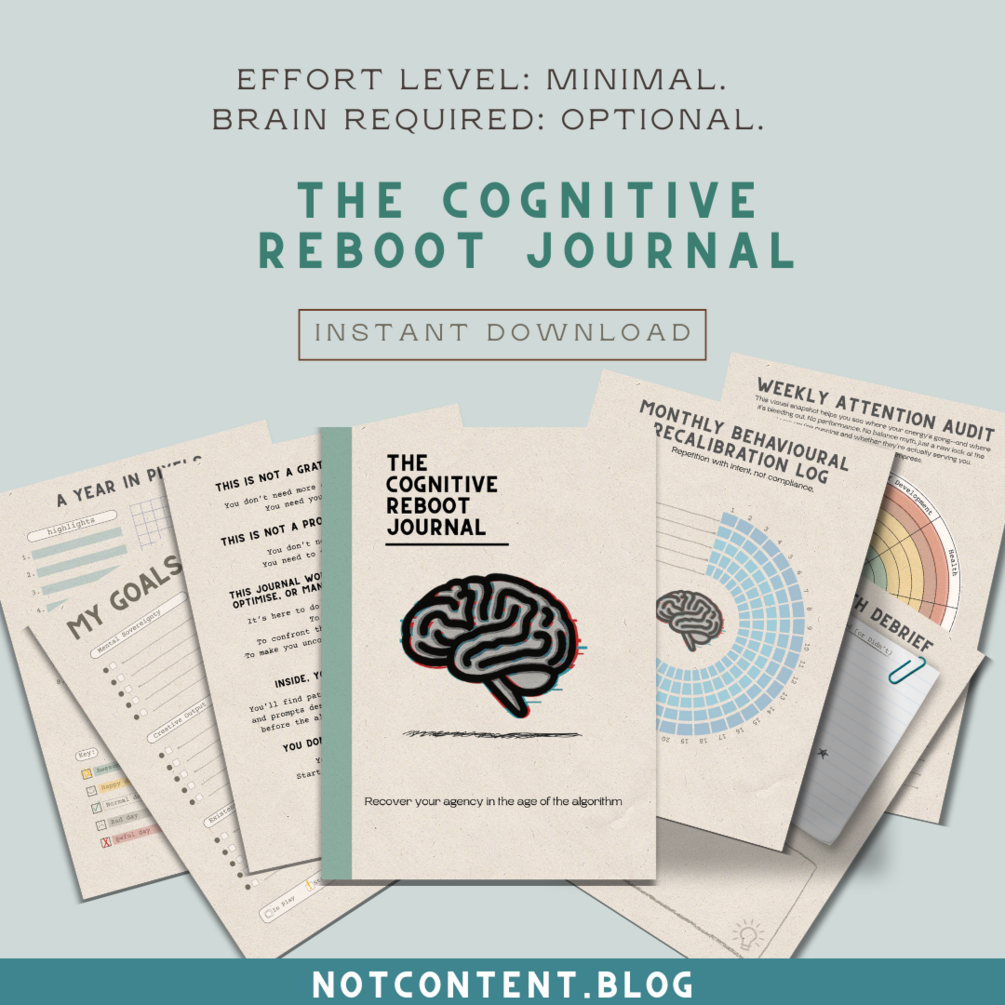 The Cognitive Reboot Journal