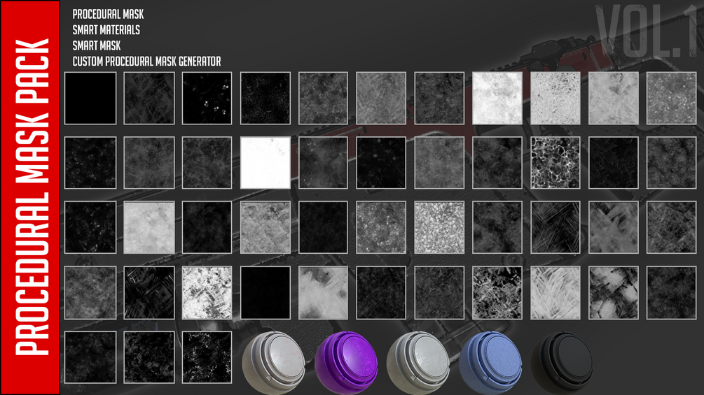 Procedural Mask Pack
