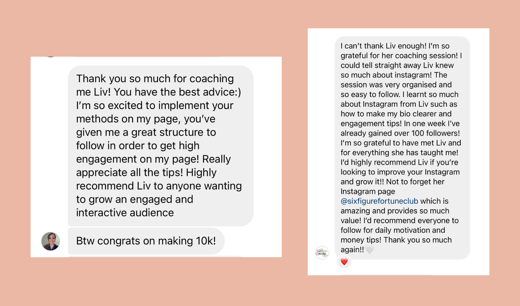 1 hour coaching session