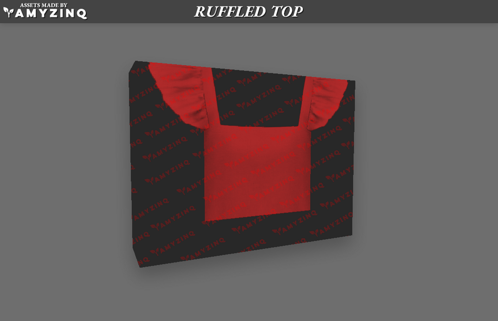 Minecraft — Ruffled Top