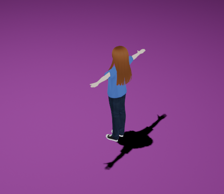 Anime Girl Character - Basic Style 3