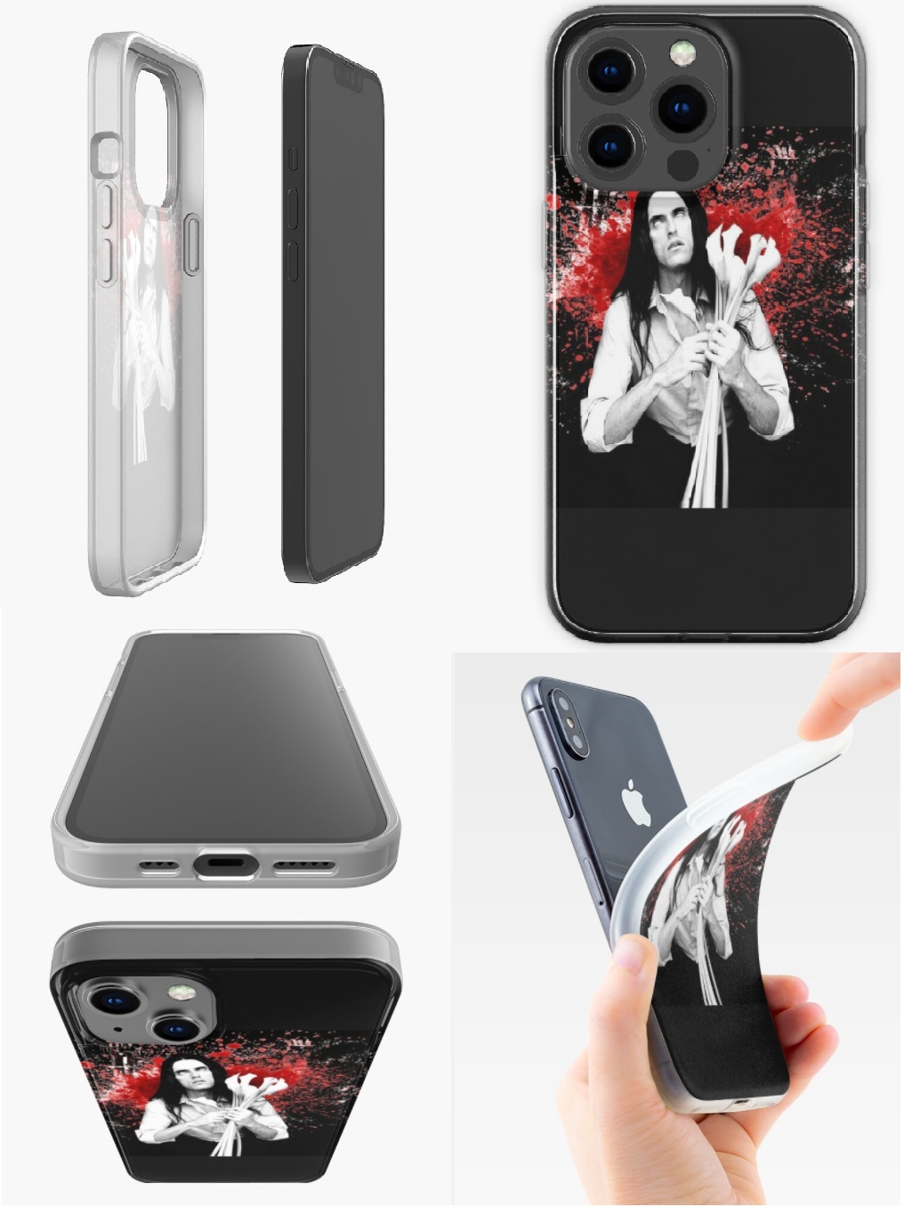 PETER STEELE BLOOD iPhone Case / SKIN Soft for / iPhone 13 / iPhone 13 ...