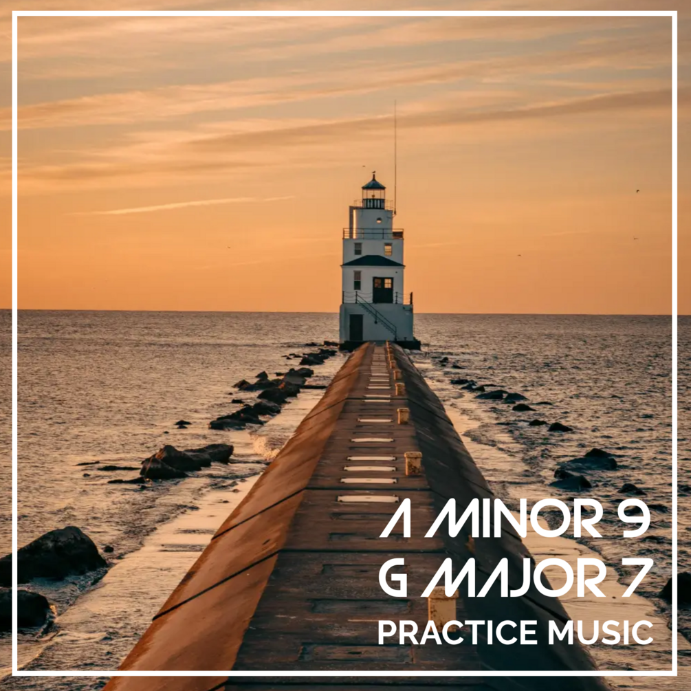 A Minor 9 & G Major 7 (Am9 - Gmaj7) - Smooth Jazz Style