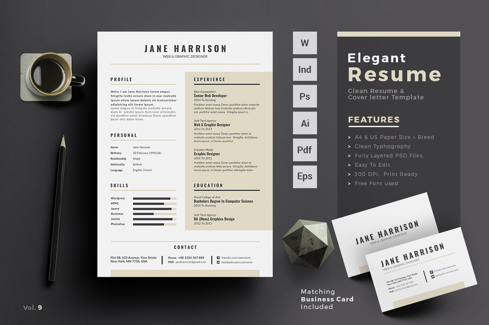 Resume Template - Jane