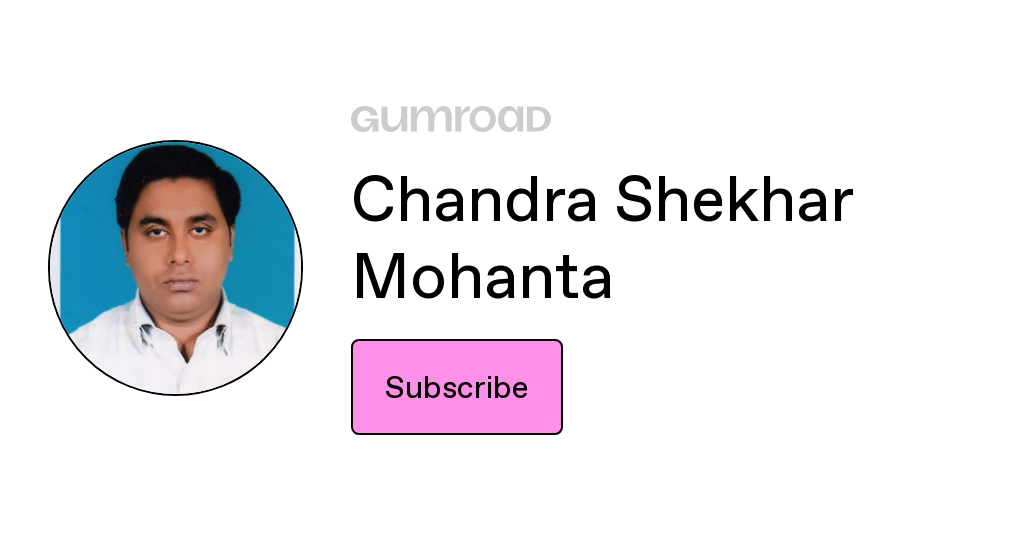 Chandra Shekhar Mohanta