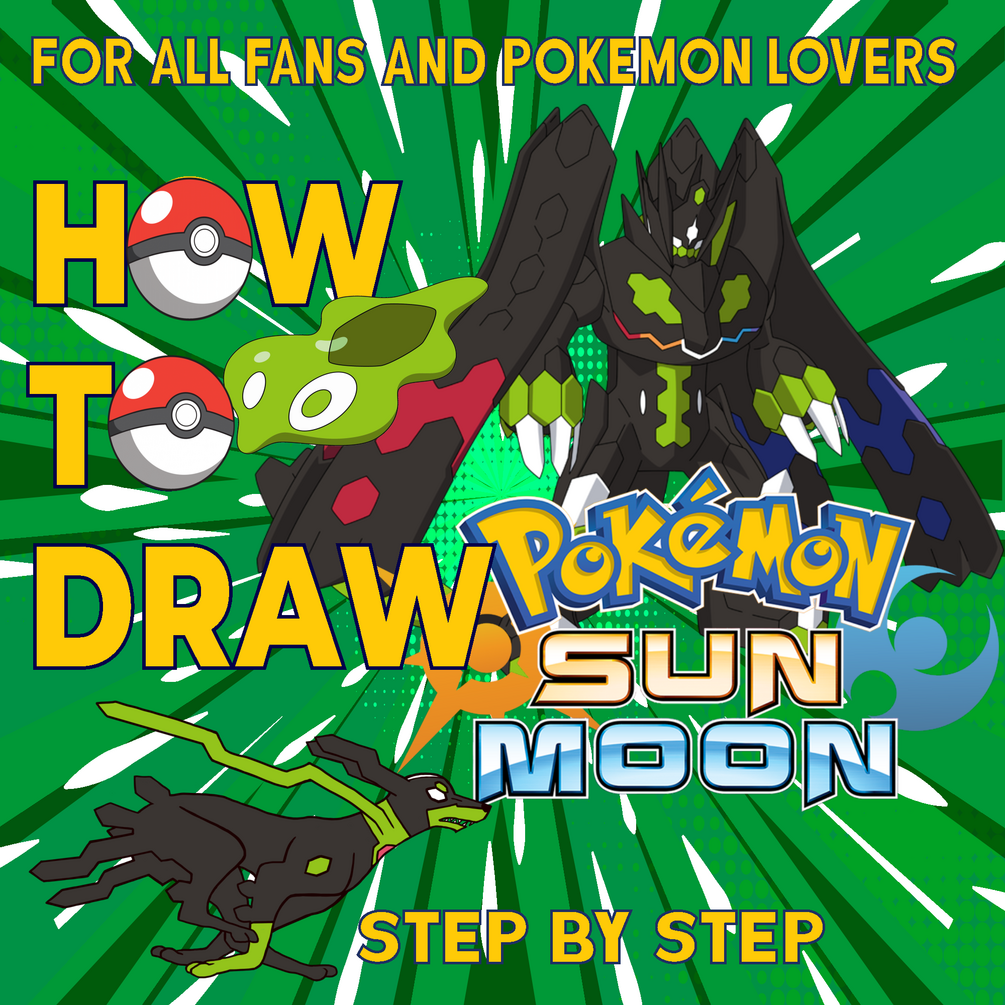 How to Draw Pokemon Sun and Moon Vol1