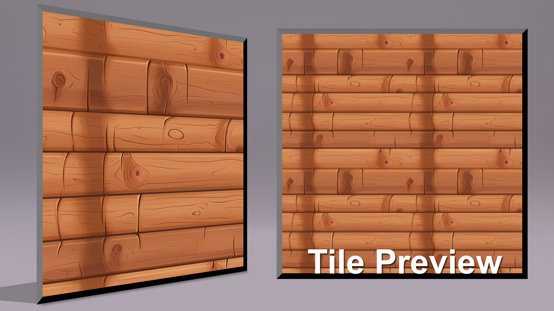 Cartoon Wood Textures Pack 26 - 10x PNG