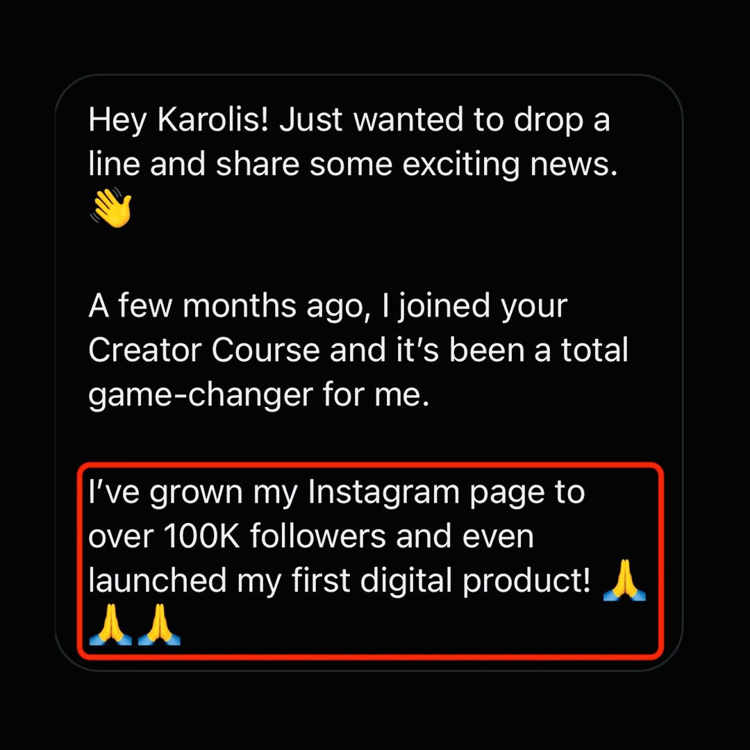 Instagram Creator Course (The Full Bundle)
