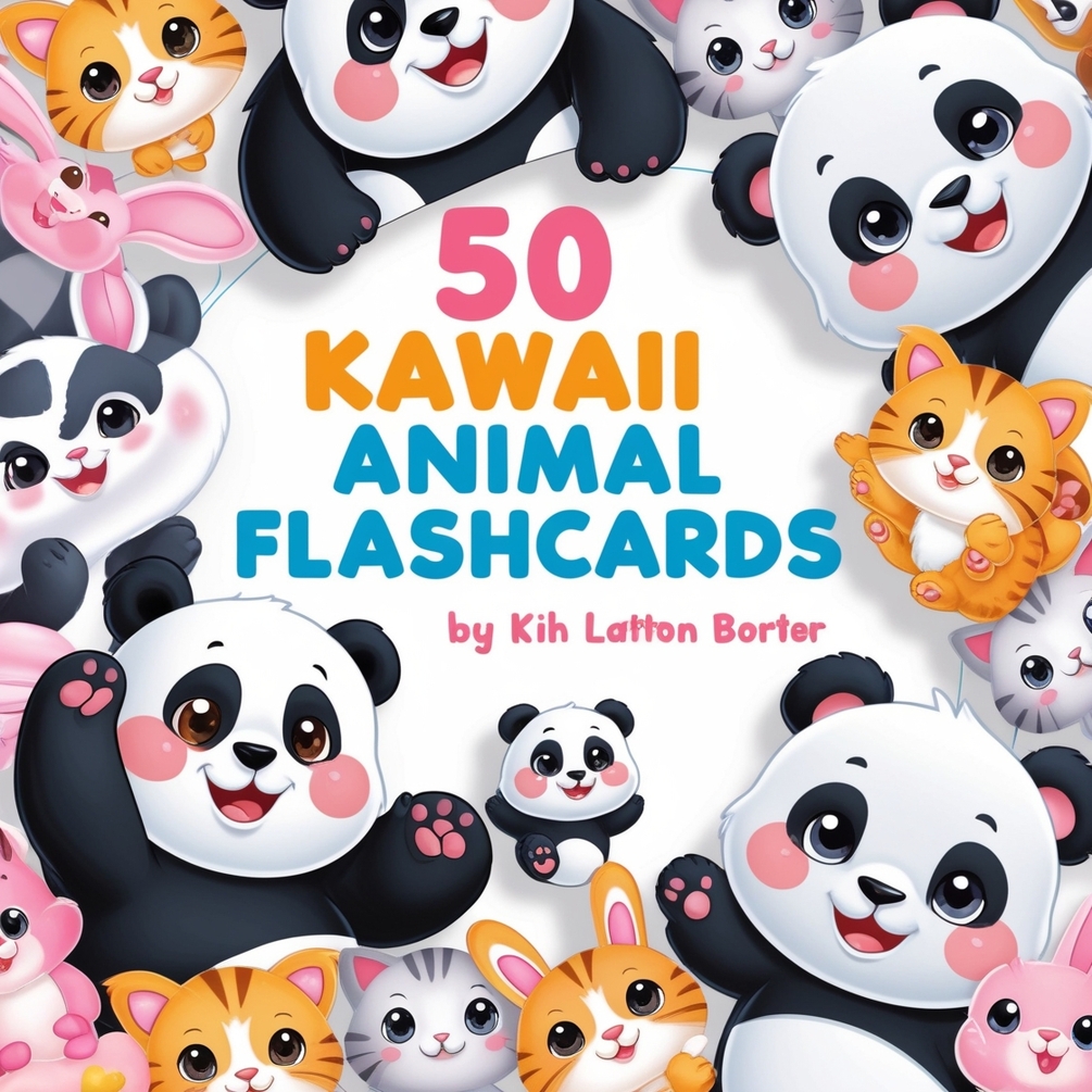 flash cards-Kawaii animals