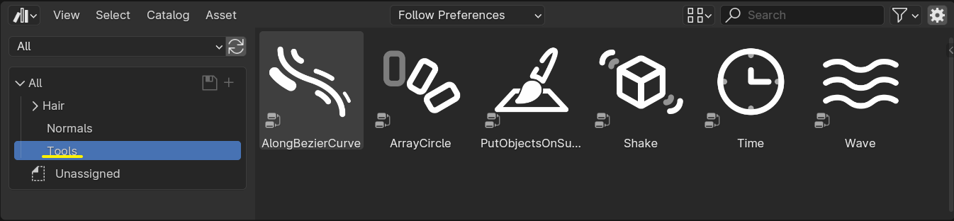 Blender GeoNode Tools
