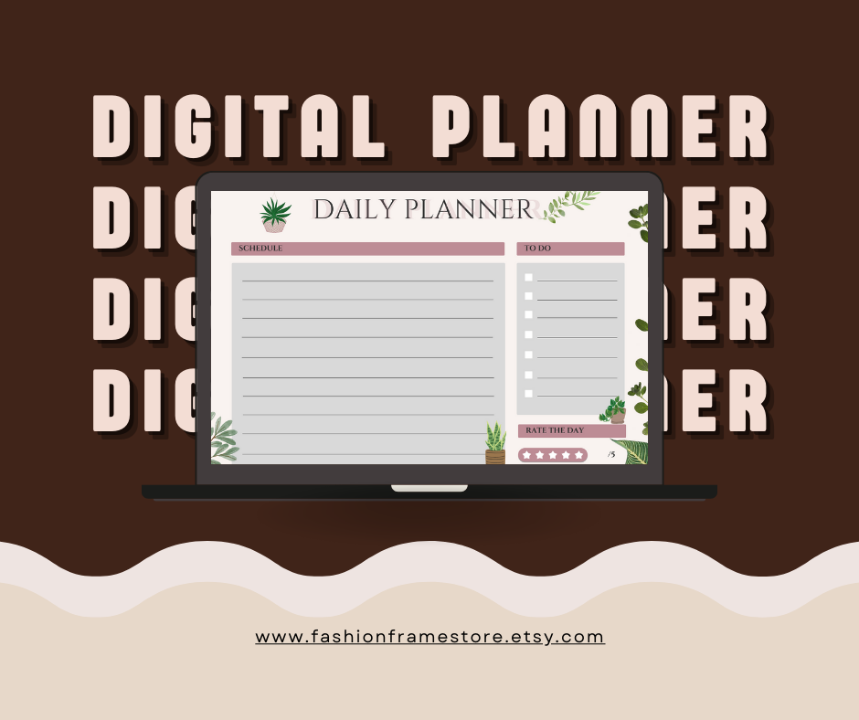 2024 Digital Daily Planner | Monthly Calendars | Journal Prompts ...