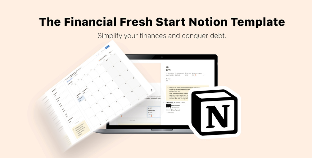 The Ultimate Debt Tracker Notion Template