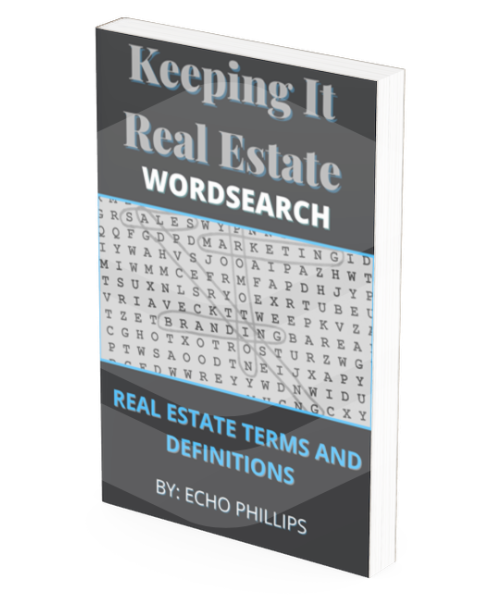 Keeping It Real Estate WordSearch