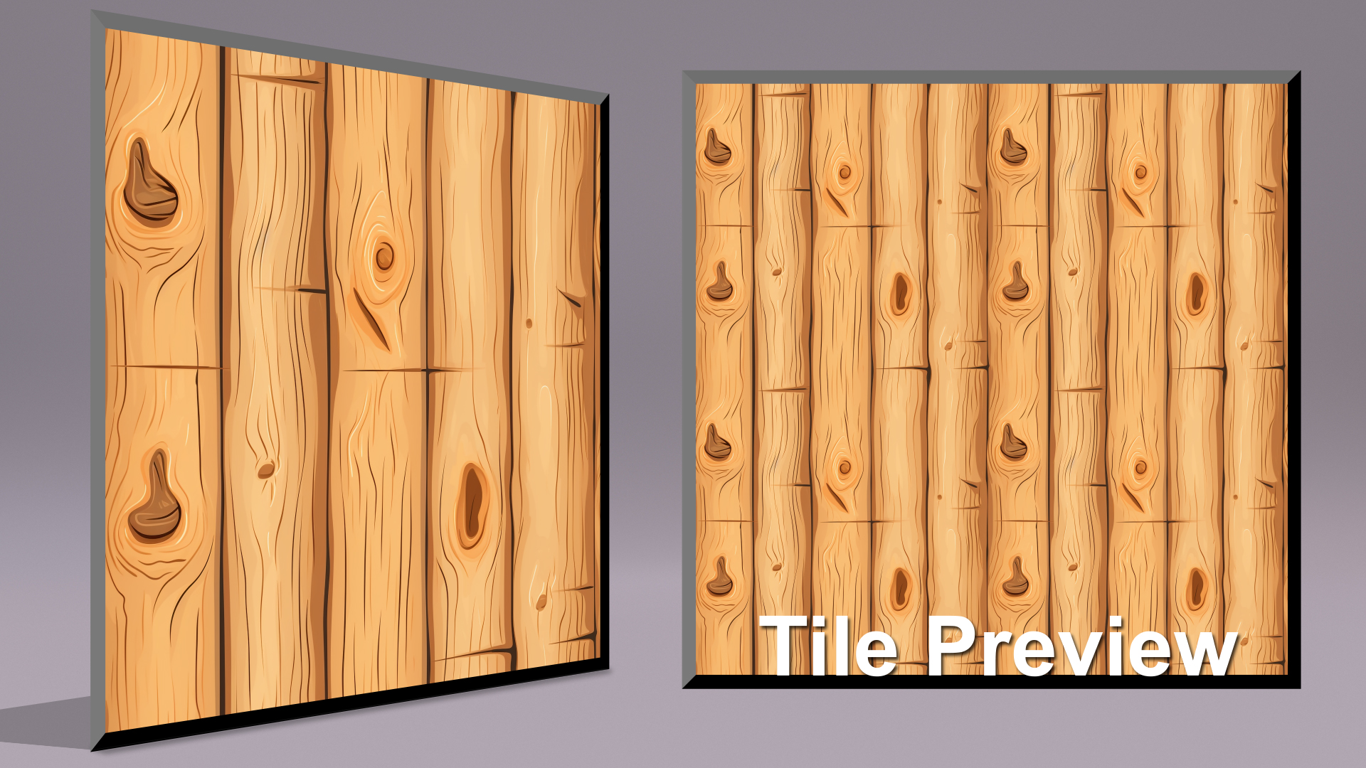 Cartoon Wood Textures Pack 30 - 10x PNG