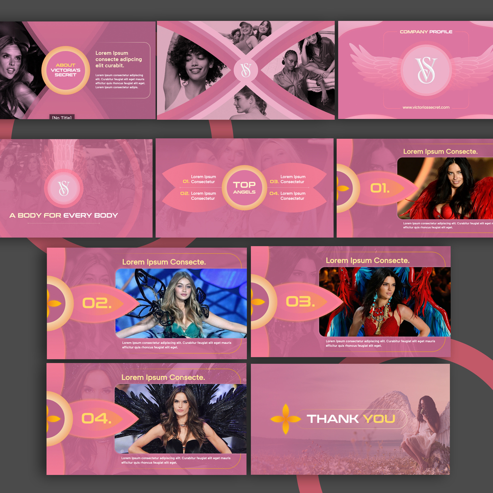 Victoria Secret PPT Template