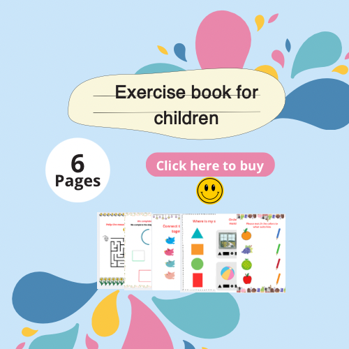 Exercise book for children