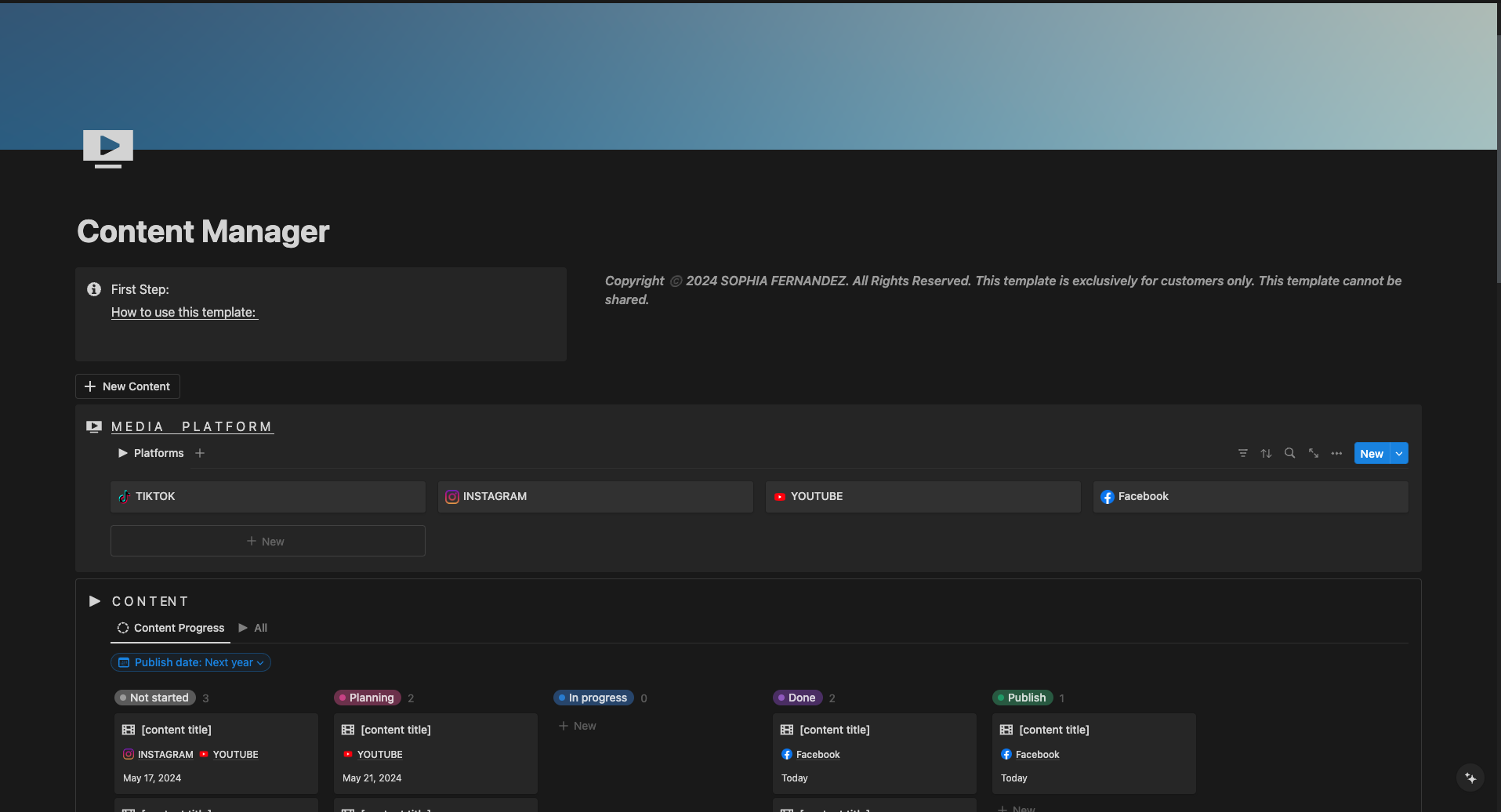 Ultimate Content Manager
