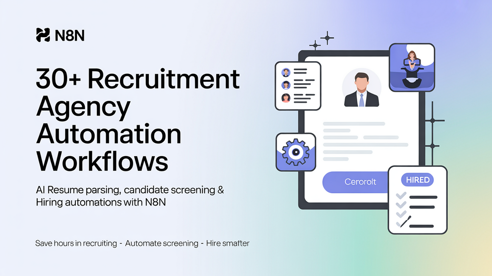 30+ Recruitment Agency Automation Workflows – AI Resume, Screening ...