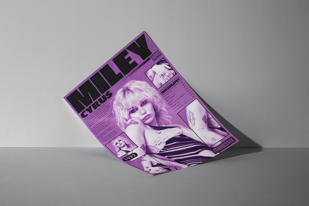Miley Cyrus Poster