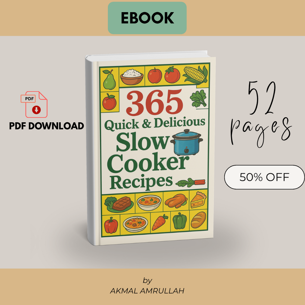 365 Slow Cooker Recipes: Quick, Easy, and Healthy Crockpot Meals for ...