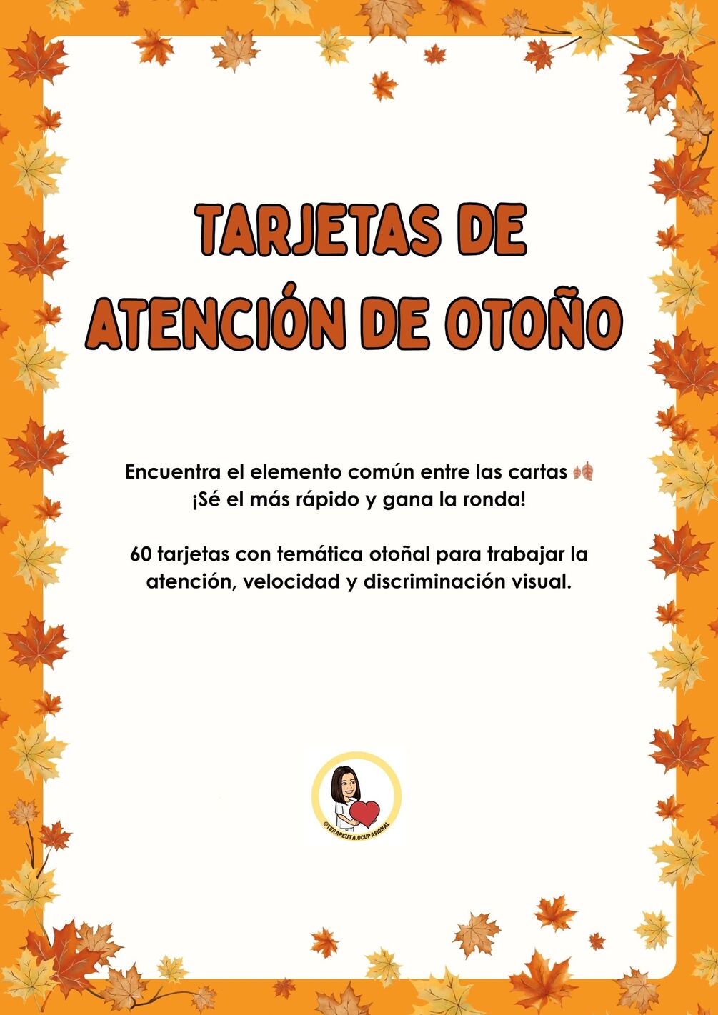 TARJETAS ATENCIÓN OTOÑO
