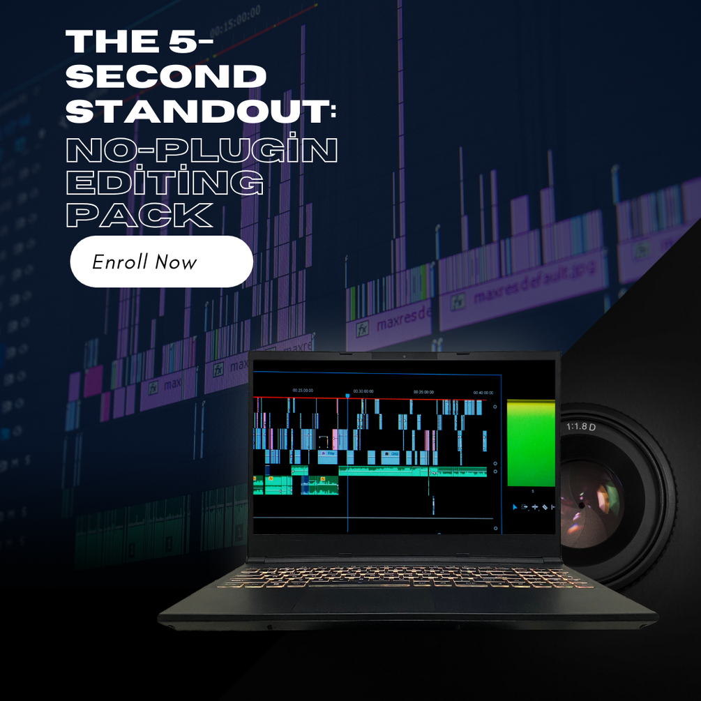 The 5-Second Standout: No-Plugin Editing Pack