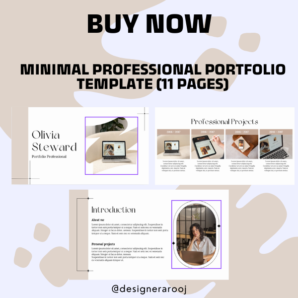 Minimal Professional Portfolio Template