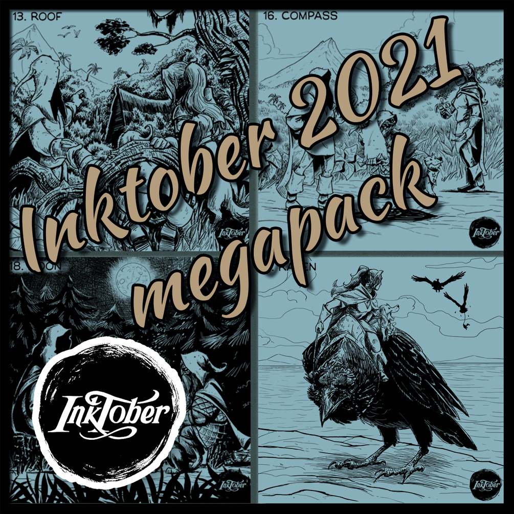 Inktober 2021 Pack