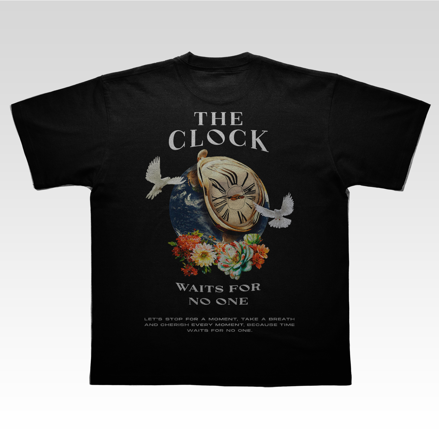 T-shirt design "THE CLOCK"