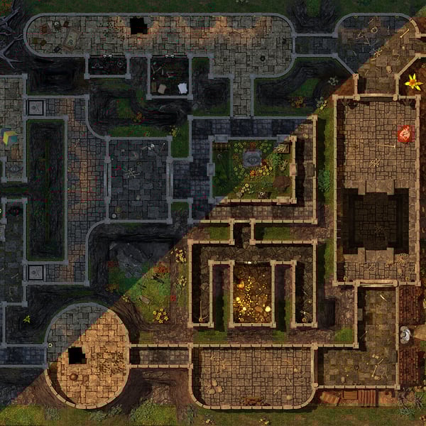Quest Maps - Dungeons & more.