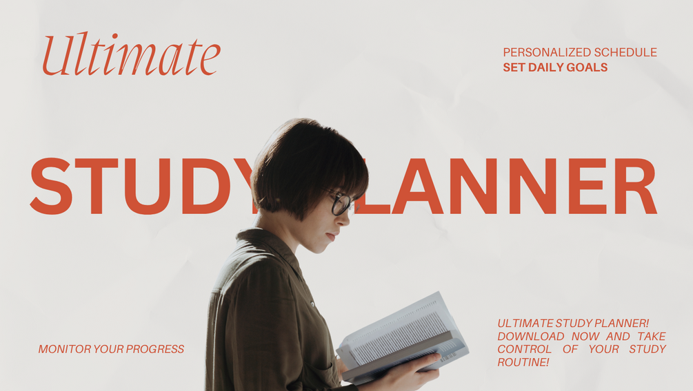 Ultimate Study Planner - PDF
