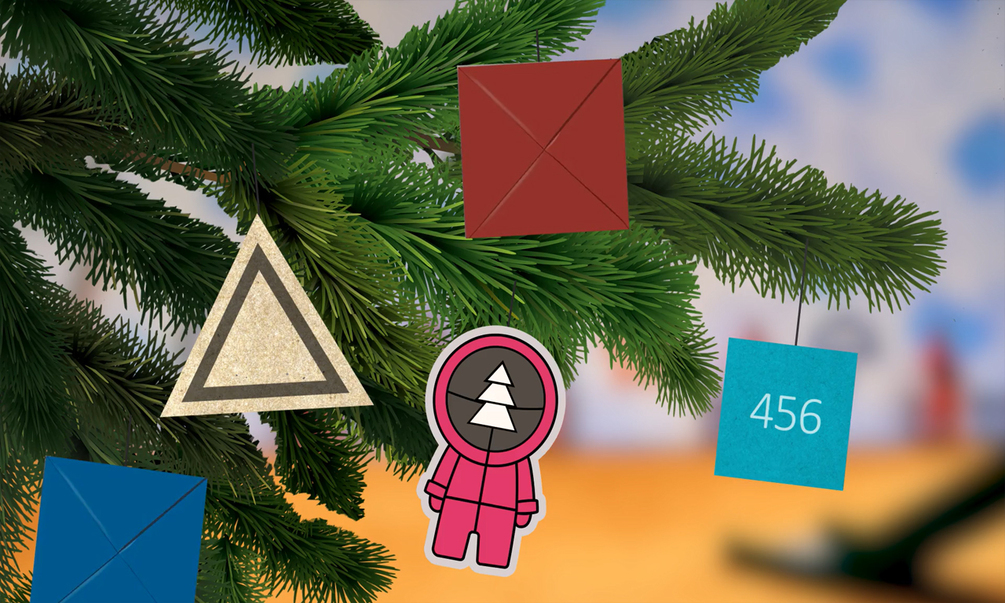 Squid Games Christmas Tree