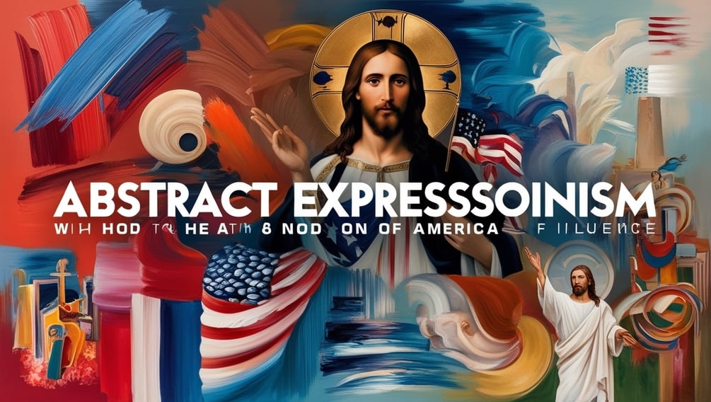 🎨 Abstract Expressionism Image's of God's: Dive Into Divine Inspiration 🙏🌌