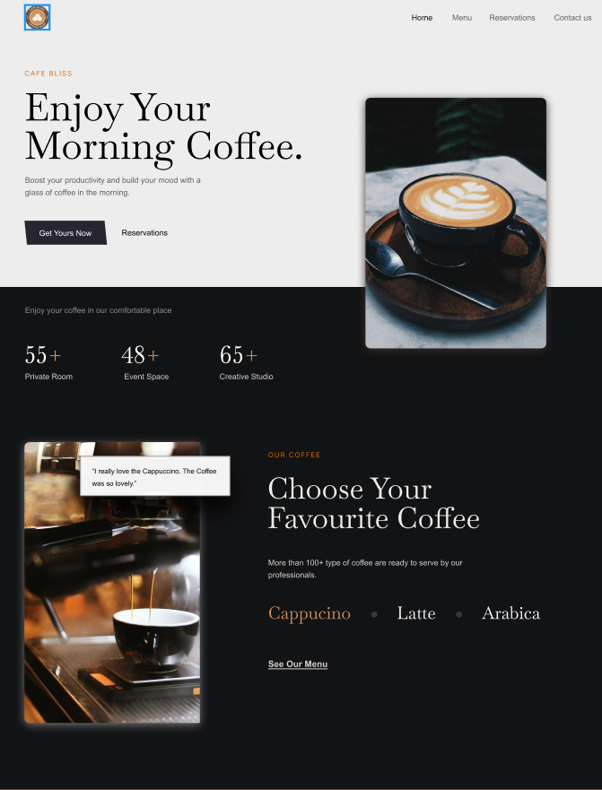 Cafe and Restaurant Web Design Solutions