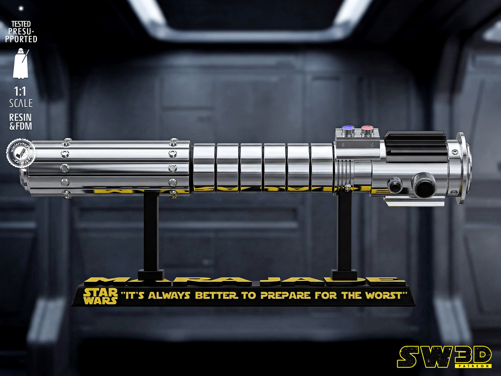 SW3D January 2026 Term Mara Jade Lightsaber - Star Wars 3D Models ...