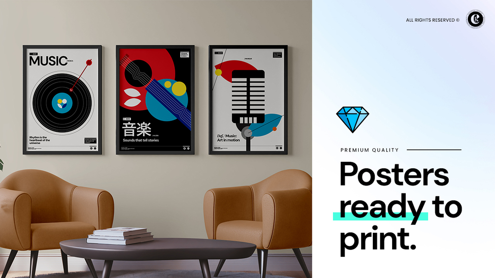 Posters Love Music! - Vol. 01