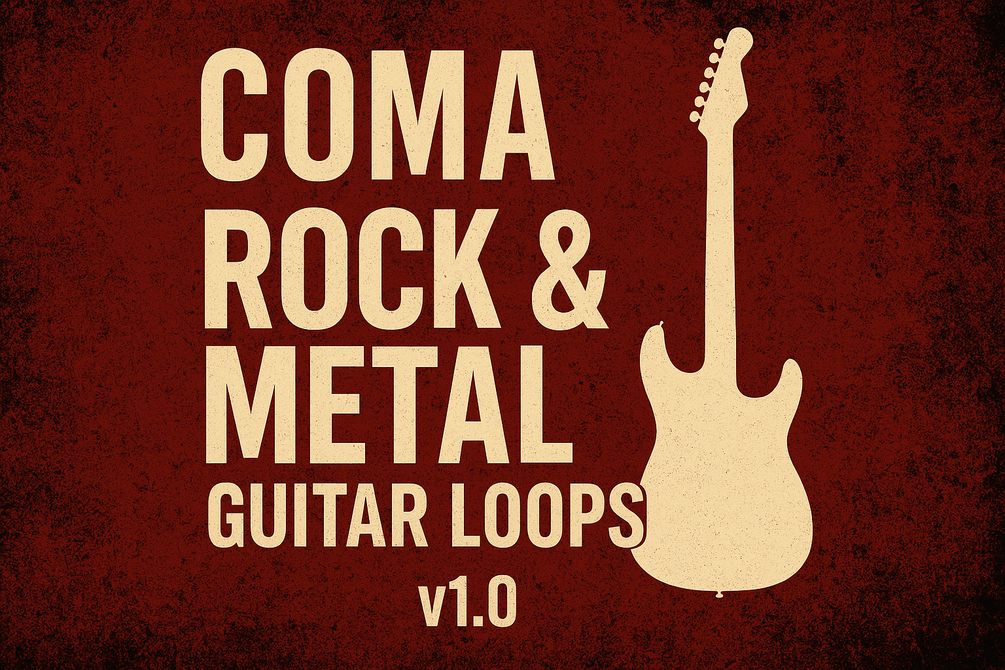 [COMA] dark rock&metal guitar loops (102bpm/Dm)