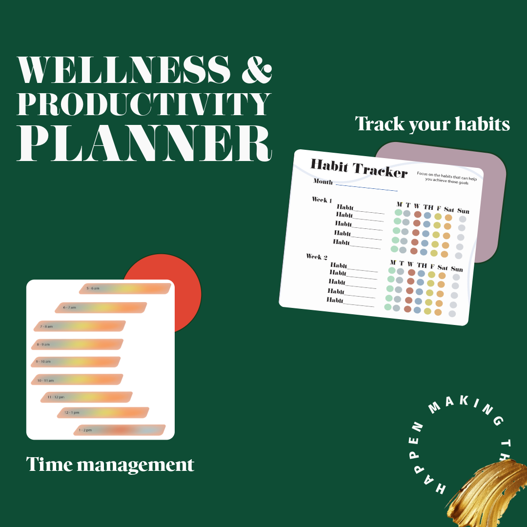Wellness & Productivity Planner