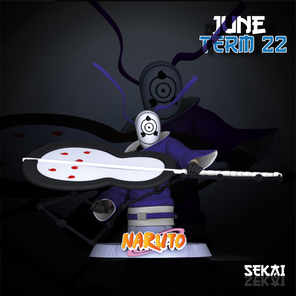 Obito Uchiha Bust - Sekai 3D Models - Tested and Ready for 3D printing