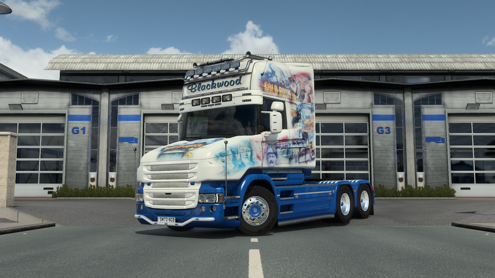 ETS2 BLACKWOODS GOLD RUSH T CAB