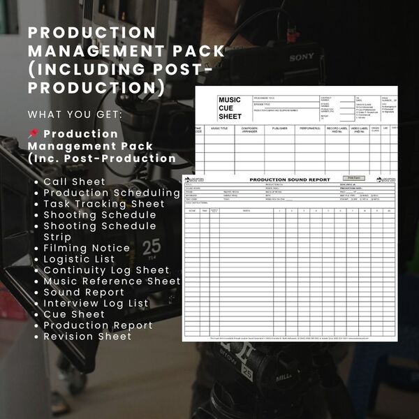 40+ Film Production Document Template Bundle