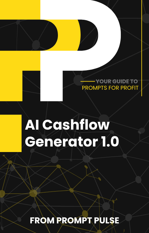 AI Cashflow Generator 1.0 - Your Guide to Prompts for Profit - From Prompt Pulse