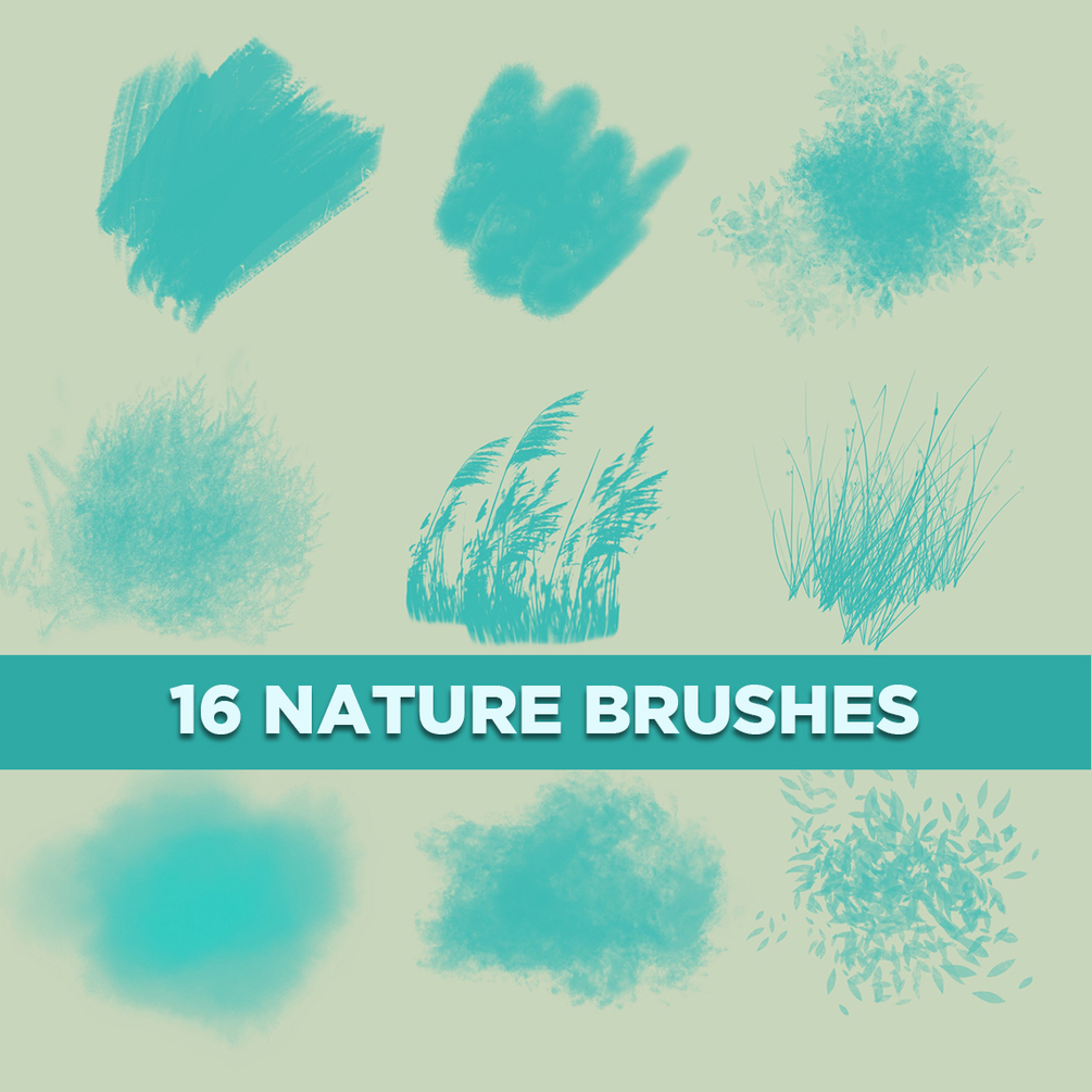 Nature Brushes for Procreate
