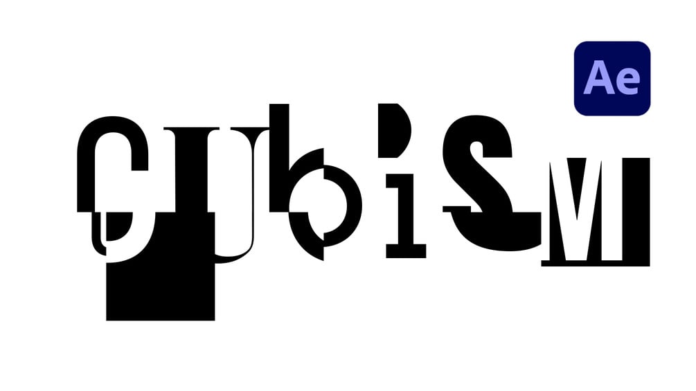 Cubism Title Animation | After Effects Project File