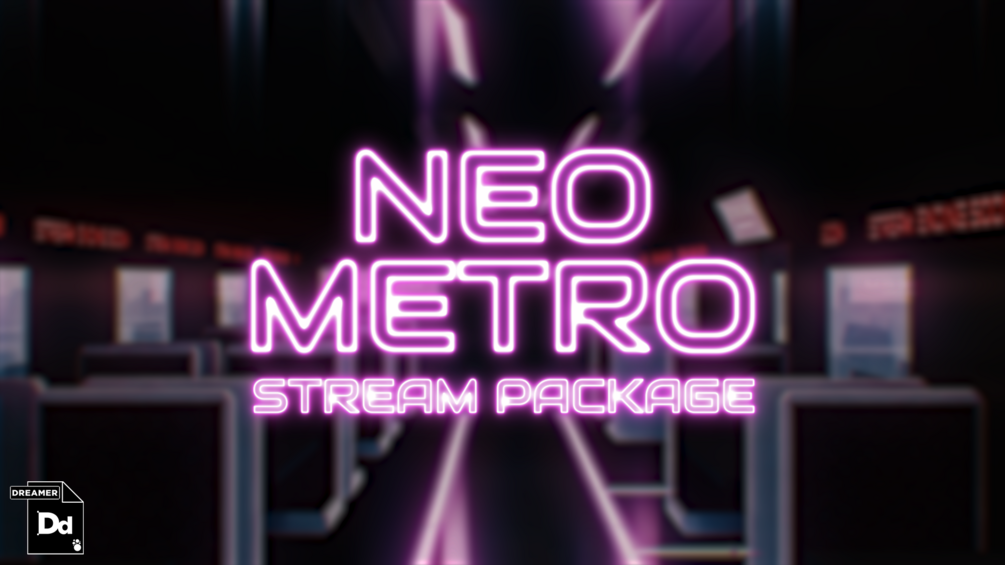 NEO METRO Fully Animated Live Stream Package